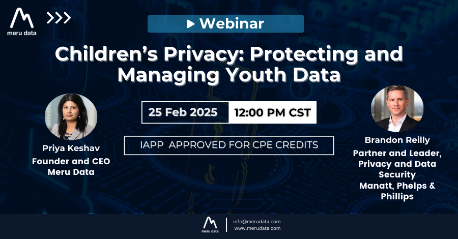 25 February 2025 | Webinar | Children’s Privacy: Protecting and ...